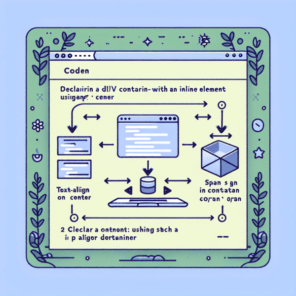 How to center an inline element in HTML - CNERIS